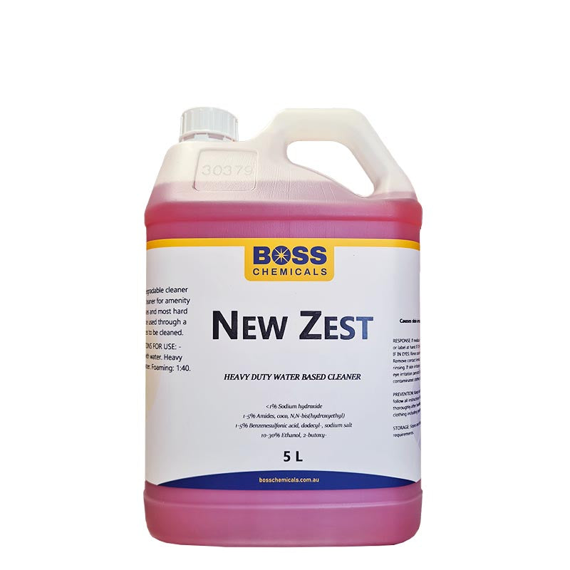 5l - New Zest Multi-purpose / Degreaser | Boss Chemicals – Apack ...