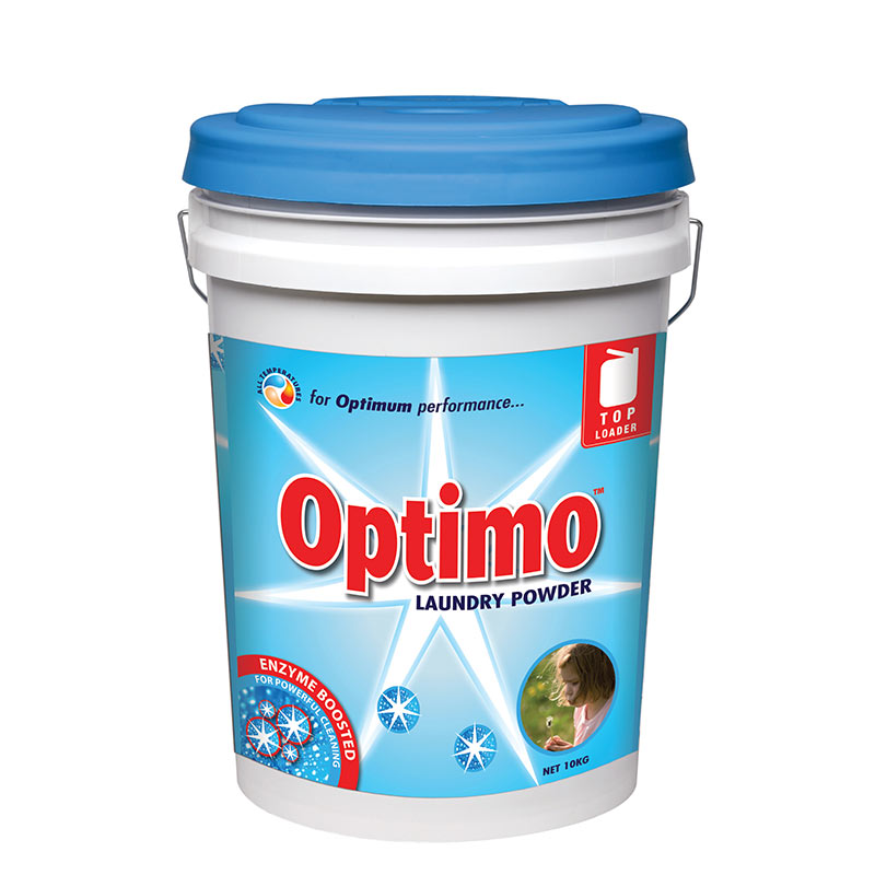 Optimo Top Loader Laundry Powder / 10Kg – Apack Cleaning Supplies