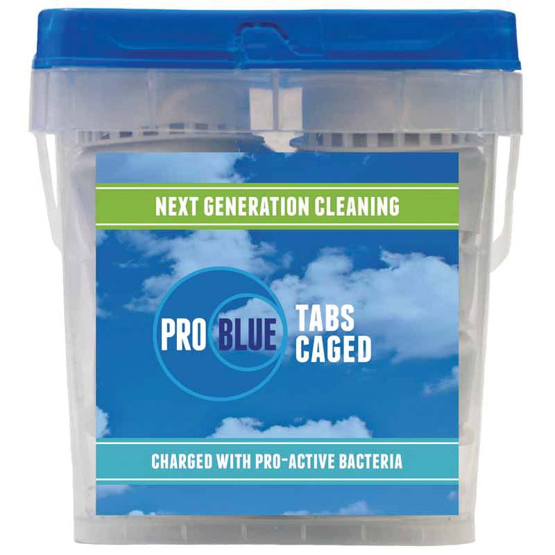 Tub20 - Pro Blue - Tabs Caged With Pro-active Bacteria – Apack Cleaning ...